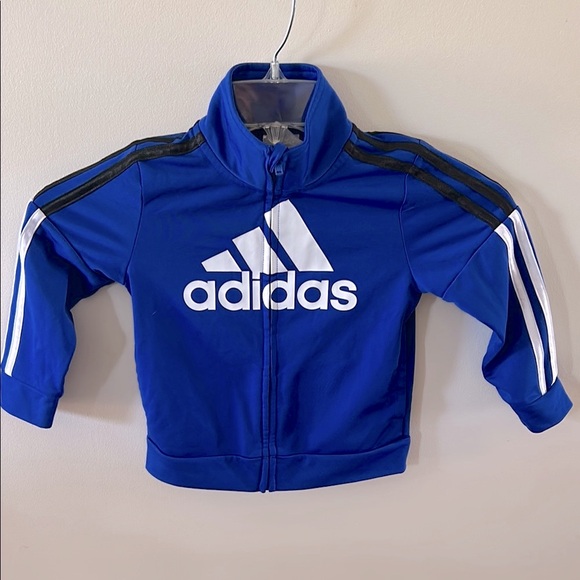 adidas | Jackets & Coats | Adidas Baby Royal Blue Zipup Track Jacket ...